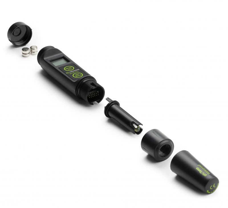 Milwaukee PH55 PRO Waterproof pH & Temperature Tester with ATC & a ...