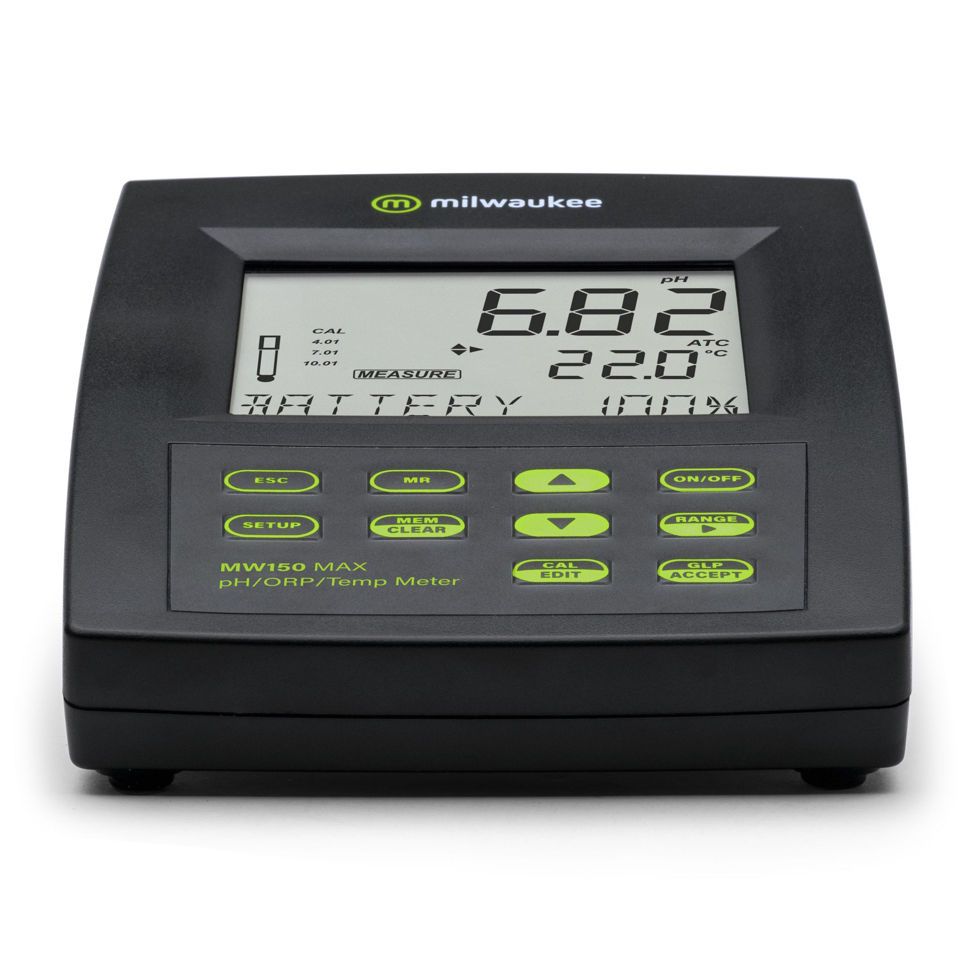 Milwaukee MW150 PRO Bench Meter – pH, ORP & Temp Precision